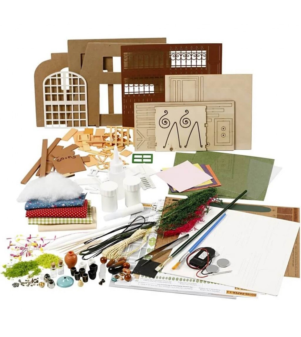 Set DIY macheta Camera in miniatura - Balcon - Seturi creative pentru ...