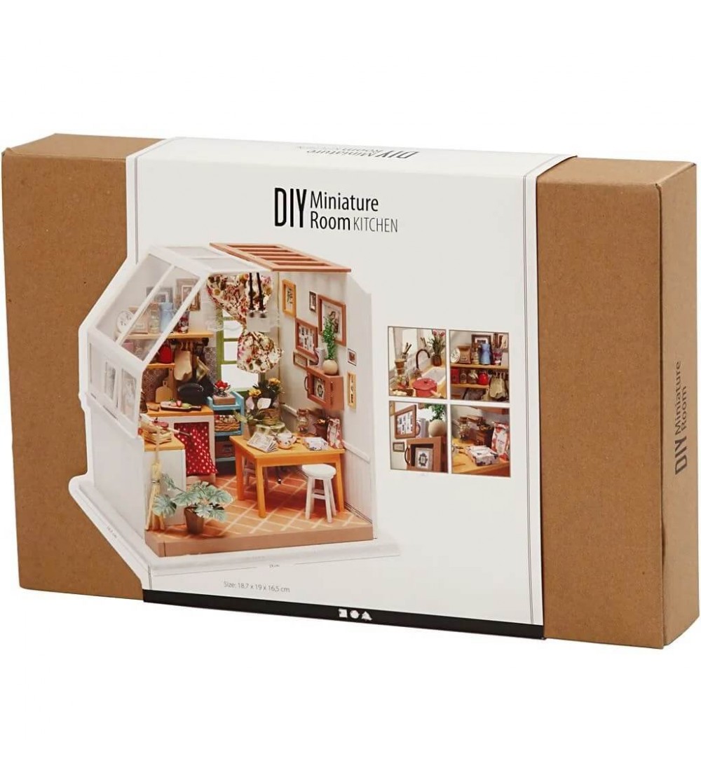 Set DIY macheta Camera in miniatura - Bucatarie - Seturi creative ...