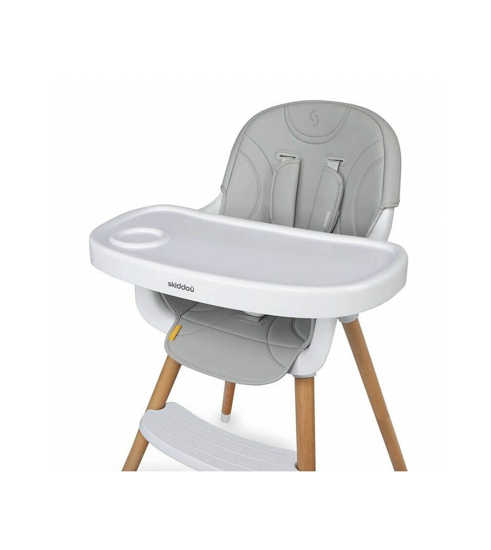 Scaun de masa 2 in 1 transformabil Skiddou Sunt, Normandic Dream, Gri ...