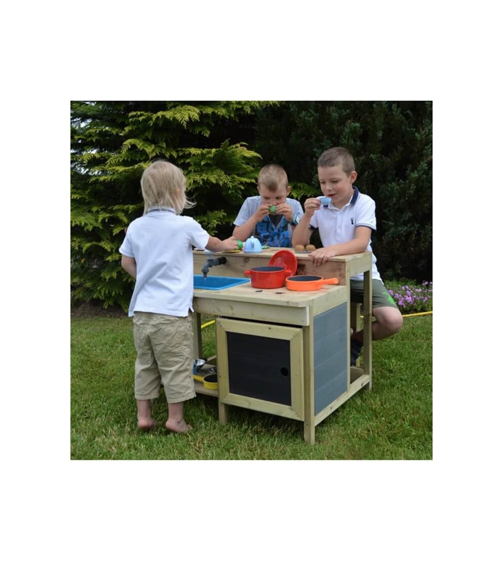 Bucatarie insula de gradina pentru copii (K2), Wendi Toys - Bucătărie ...