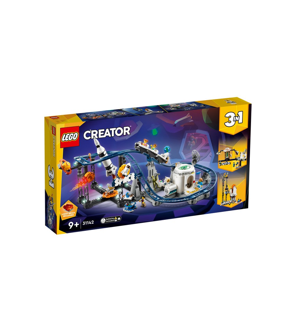 LEGO Creator: Roller-coaster spatial 31142 - 874 piese, 9 + ani - LEGO ...