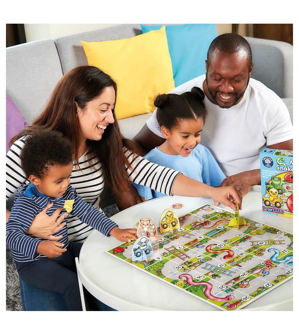 Joc de societate Serpi si Scari, My First Snakes & Ladders - Jocuri de ...
