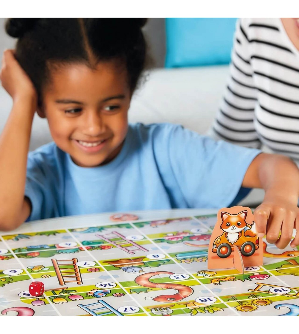Joc de societate Serpi si Scari, My First Snakes & Ladders - Jocuri de ...